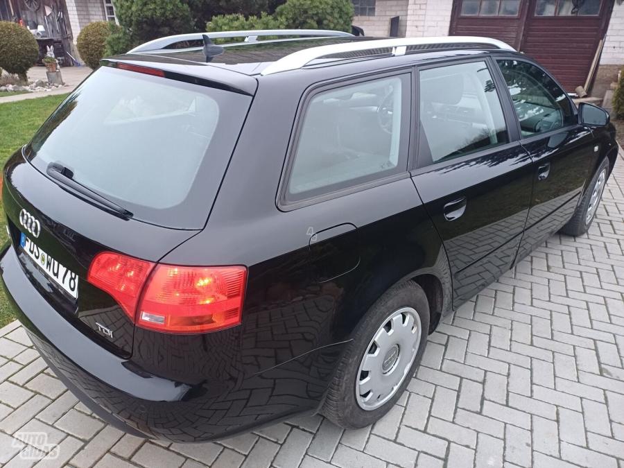 Black Audi A4 2007 in Kaunas, with an engine capacity of 1.90 L and mileage of 228 thousand km for 3150 €, photo 14 on AUTOMOTO.COM.LV