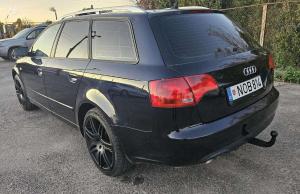 Black Audi A4 2007 in Kaunas, with an engine capacity of 1.97 L and mileage of 421 thousand km for 2350 €, photo 3 on AUTOMOTO.COM.LV