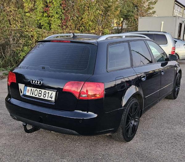 Melns Audi A4 2007 Kauņa, ar dzinēja tilpumu 1.97 L un nobraukumu 421 tūkst. km par 2350 €, foto 4 vietnē AUTOMOTO.COM.LV