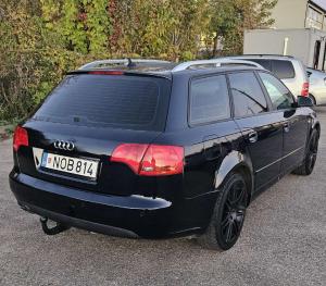 Black Audi A4 2007 in Kaunas, with an engine capacity of 1.97 L and mileage of 421 thousand km for 2350 €, photo 4 on AUTOMOTO.COM.LV