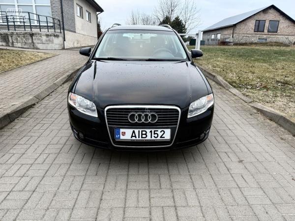 Black Audi A4 2007 in Jonava, with an engine capacity of 2.00 L and mileage of 285 thousand km for 2800 €, photo 2 on AUTOMOTO.COM.LV