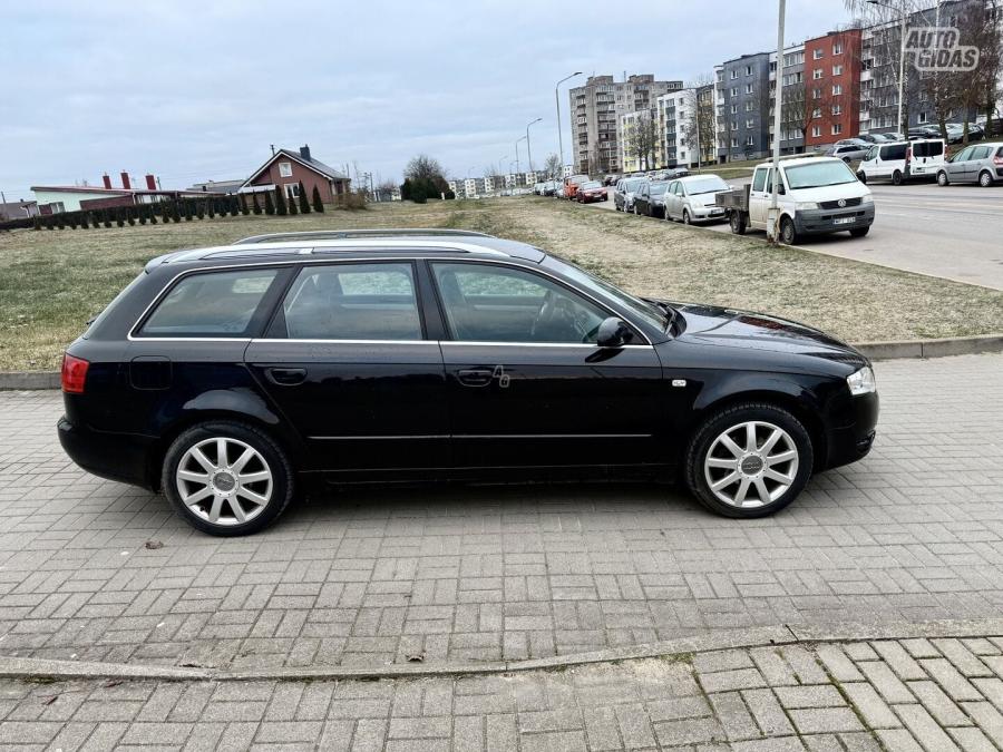 Black Audi A4 2007 in Jonava, with an engine capacity of 2.00 L and mileage of 285 thousand km for 2800 €, photo 4 on AUTOMOTO.COM.LV
