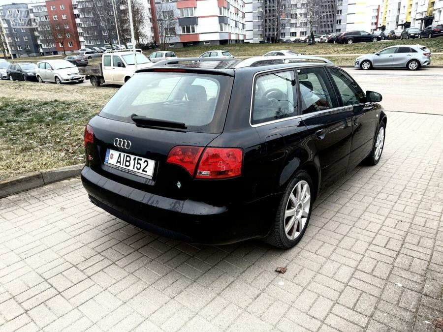 Black Audi A4 2007 in Jonava, with an engine capacity of 2.00 L and mileage of 285 thousand km for 2800 €, photo 5 on AUTOMOTO.COM.LV