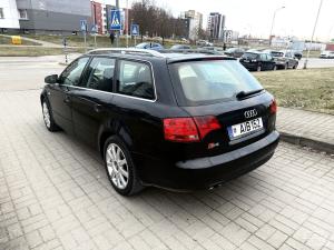 Black Audi A4 2007 in Jonava, with an engine capacity of 2.00 L and mileage of 285 thousand km for 2800 €, photo 6 on AUTOMOTO.COM.LV