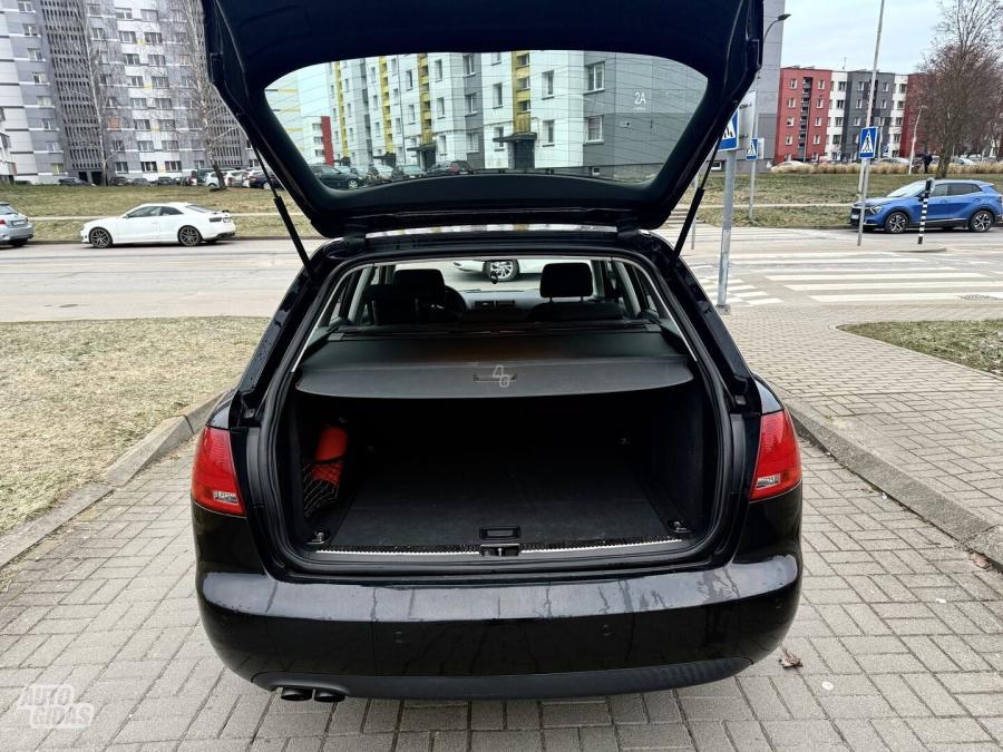 Black Audi A4 2007 in Jonava, with an engine capacity of 2.00 L and mileage of 285 thousand km for 2800 €, photo 7 on AUTOMOTO.COM.LV