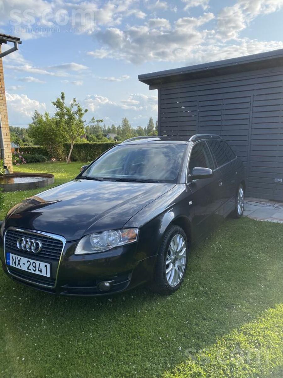 Melns Audi A4 2007 Bauska, ar dzinēja tilpumu 2.00 L un nobraukumu 423 tūkst. km par 3850 €, foto 1 vietnē AUTOMOTO.COM.LV