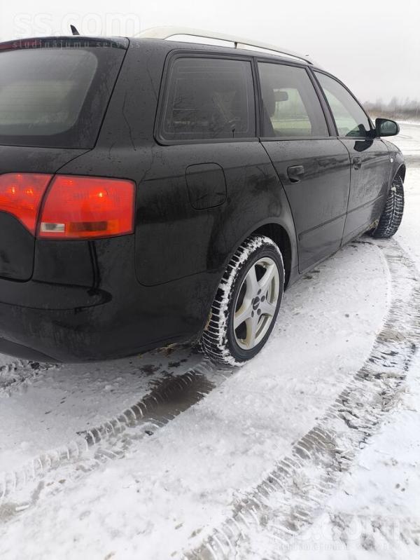 Black Audi A4 2007 in Rezekne, with an engine capacity of 2.00 L and mileage of 314 thousand km for 2850 €, photo 4 on AUTOMOTO.COM.LV