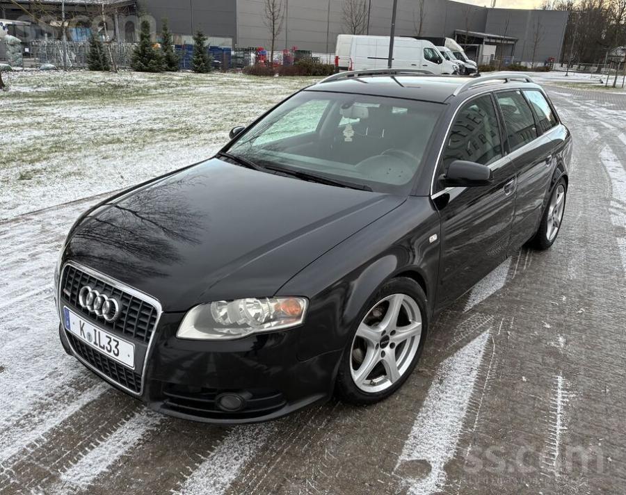 Melns Audi A4 2007 Rīga, ar dzinēja tilpumu 2.00 L un nobraukumu 314 tūkst. km par 3250 €, foto 1 vietnē AUTOMOTO.COM.LV