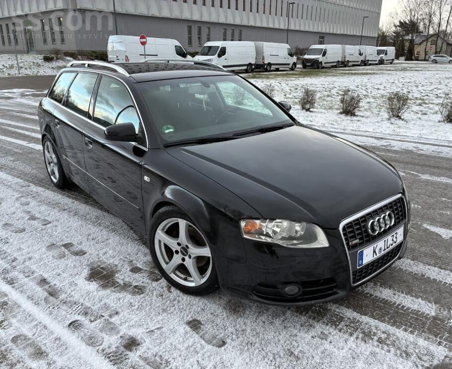 Melns Audi A4 2007 Rīga, ar dzinēja tilpumu 2.00 L un nobraukumu 314 tūkst. km par 3250 €, foto 2 vietnē AUTOMOTO.COM.LV