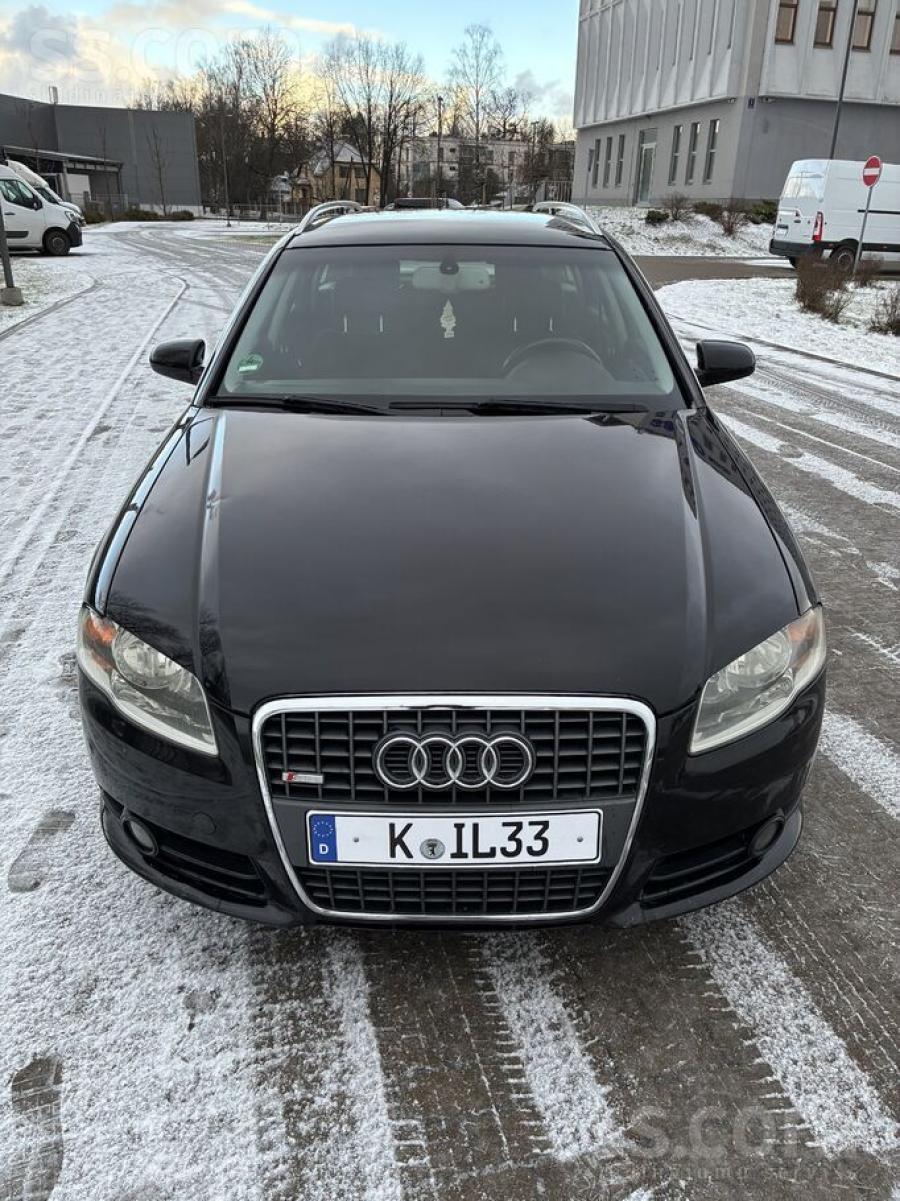Melns Audi A4 2007 Rīga, ar dzinēja tilpumu 2.00 L un nobraukumu 314 tūkst. km par 3250 €, foto 3 vietnē AUTOMOTO.COM.LV