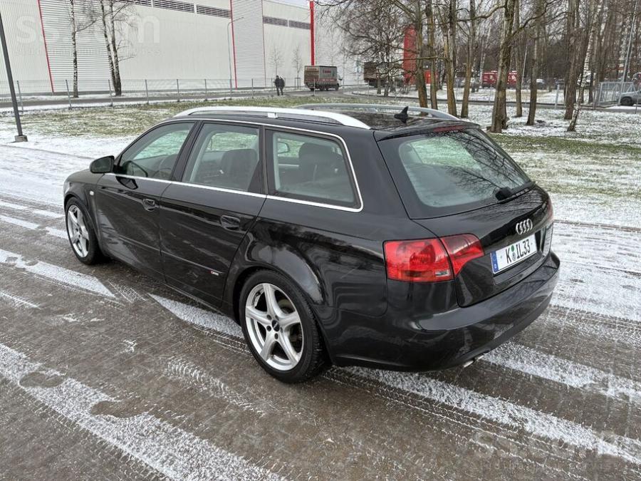 Melns Audi A4 2007 Rīga, ar dzinēja tilpumu 2.00 L un nobraukumu 314 tūkst. km par 3250 €, foto 7 vietnē AUTOMOTO.COM.LV