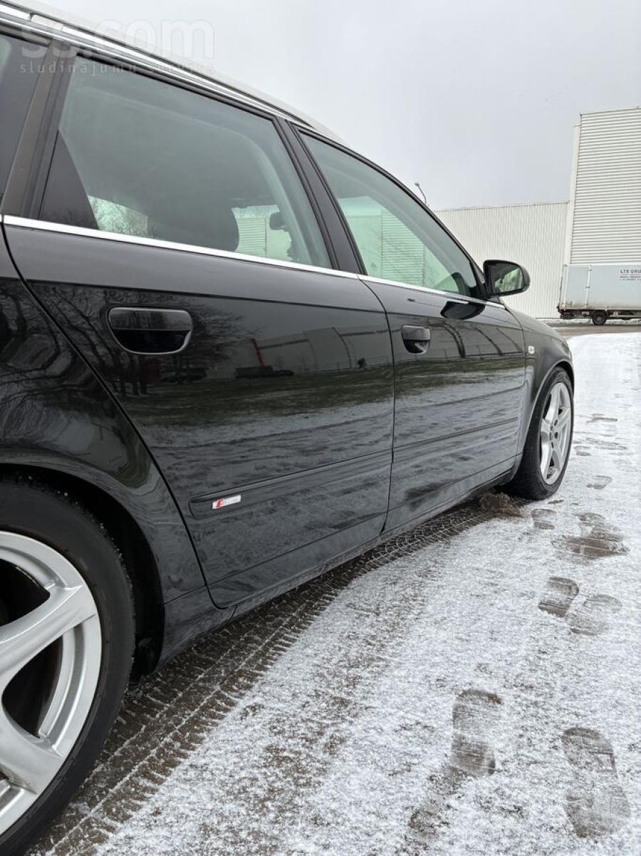 Melns Audi A4 2007 Rīga, ar dzinēja tilpumu 2.00 L un nobraukumu 314 tūkst. km par 3250 €, foto 13 vietnē AUTOMOTO.COM.LV