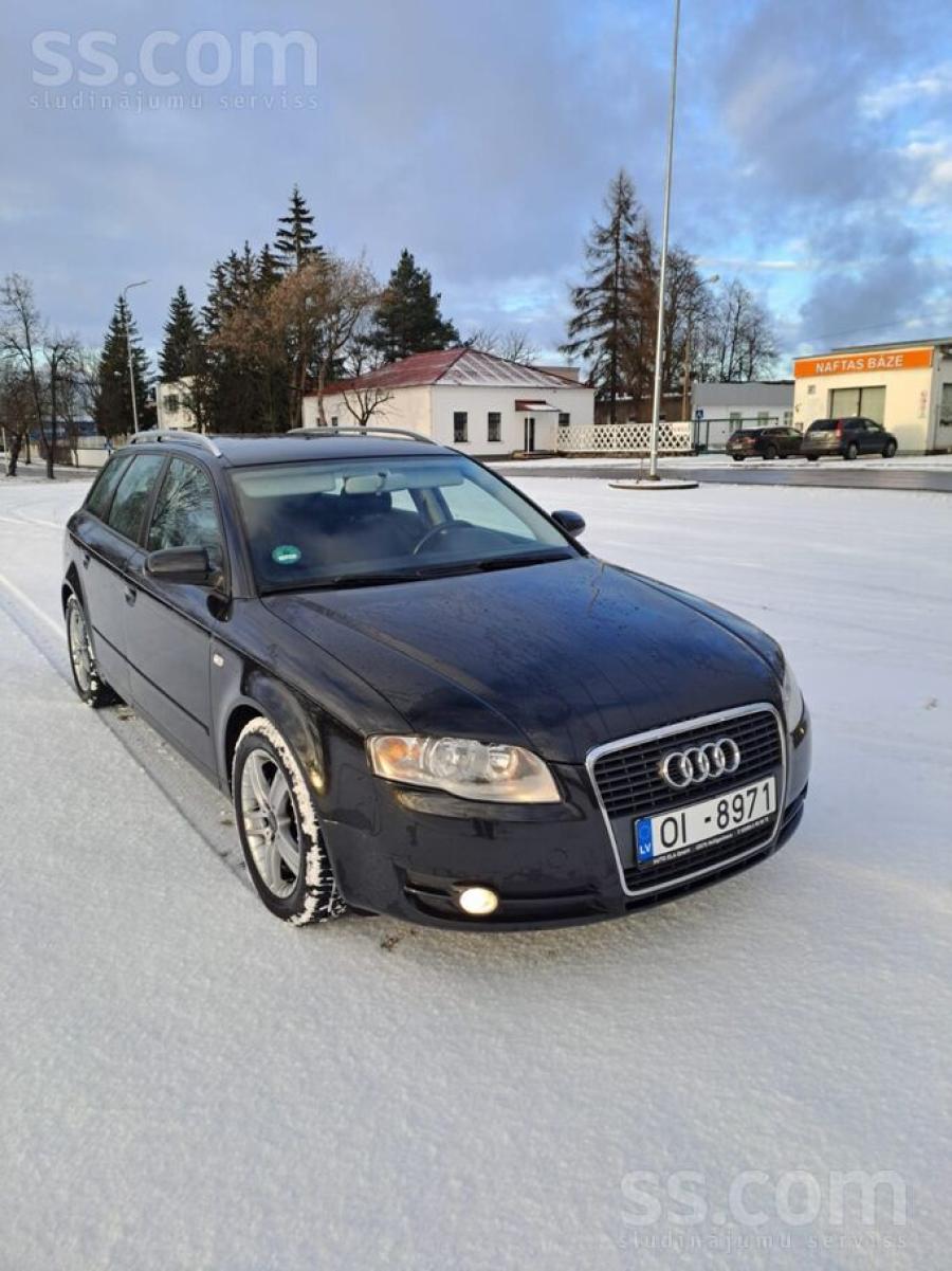 Melns Audi A4 2007 Daugavpils, ar dzinēja tilpumu 2.00 L un nobraukumu 287 tūkst. km par 3950 €, foto 1 vietnē AUTOMOTO.COM.LV