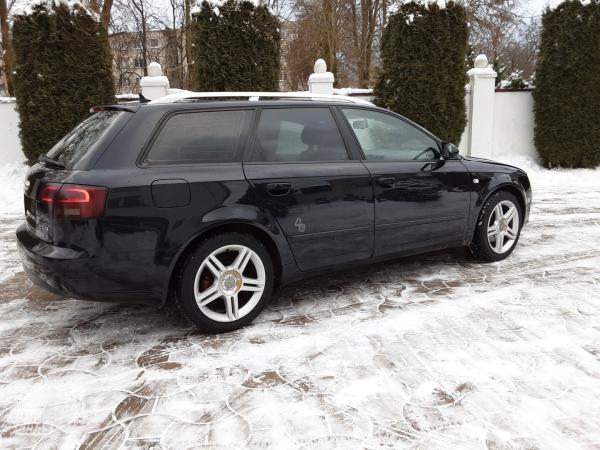 Black Audi A4 2007 in Kazlu Ruda, with an engine capacity of 2.00 L and mileage of 360 thousand km for 3500 €, photo 6 on AUTOMOTO.COM.LV