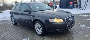 Black Audi A4 2007 in Panevezys, with an engine capacity of 1.99 L and mileage of 426 thousand km for 1700 €, photo  on AUTOMOTO.COM.LV