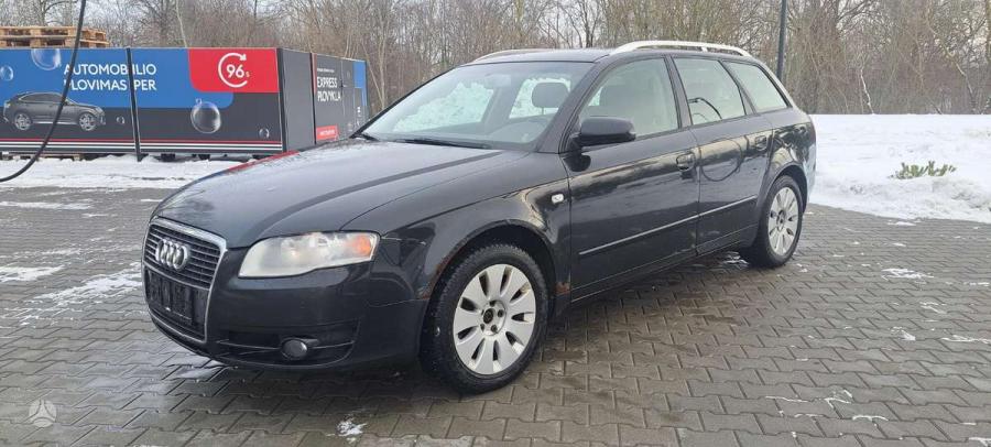 Melns Audi A4 2007 Panevēža, ar dzinēja tilpumu 1.99 L un nobraukumu 426 tūkst. km par 1700 €, foto 3 vietnē AUTOMOTO.COM.LV
