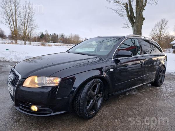 Black Audi A4 2007 in Jelgava, with an engine capacity of 2.00 L and mileage of 326 thousand km for 3500 €, photo 2 on AUTOMOTO.COM.LV