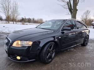 Black Audi A4 2007 in Jelgava, with an engine capacity of 2.00 L and mileage of 326 thousand km for 3500 €, photo 2 on AUTOMOTO.COM.LV