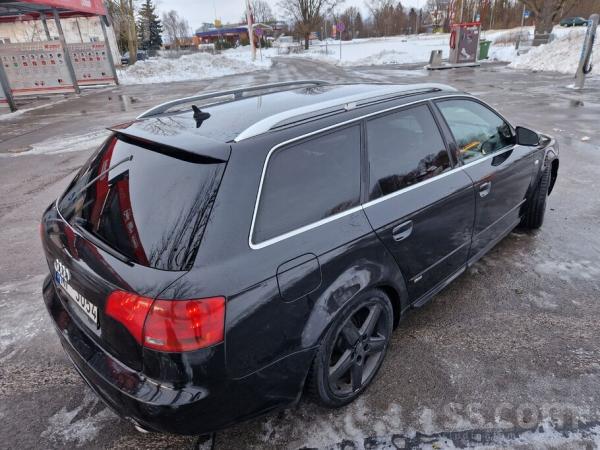 Black Audi A4 2007 in Jelgava, with an engine capacity of 2.00 L and mileage of 326 thousand km for 3500 €, photo 3 on AUTOMOTO.COM.LV