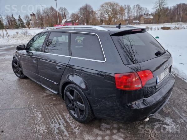 Black Audi A4 2007 in Jelgava, with an engine capacity of 2.00 L and mileage of 326 thousand km for 3500 €, photo 4 on AUTOMOTO.COM.LV