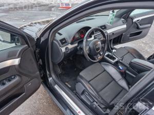 Black Audi A4 2007 in Jelgava, with an engine capacity of 2.00 L and mileage of 326 thousand km for 3500 €, photo 6 on AUTOMOTO.COM.LV