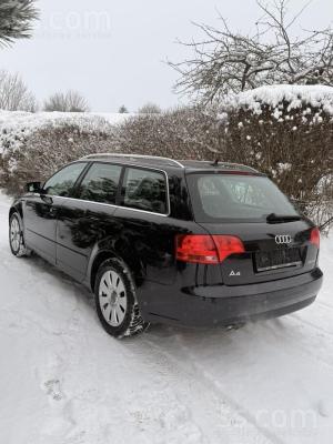 Black Audi A4 2007 in Ludza, with an engine capacity of 2.00 L and mileage of 268 thousand km for 3590 €, photo 2 on AUTOMOTO.COM.LV