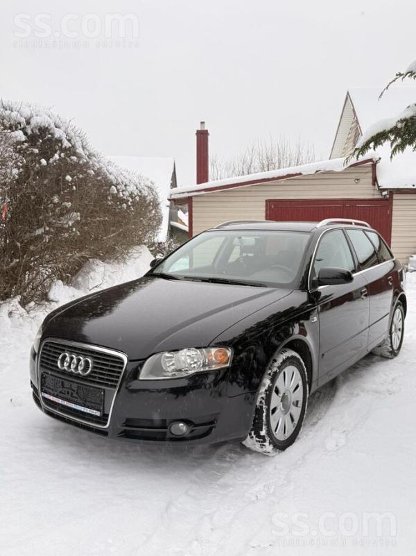 Black Audi A4 2007 in Ludza, with an engine capacity of 2.00 L and mileage of 268 thousand km for 3590 €, photo 3 on AUTOMOTO.COM.LV