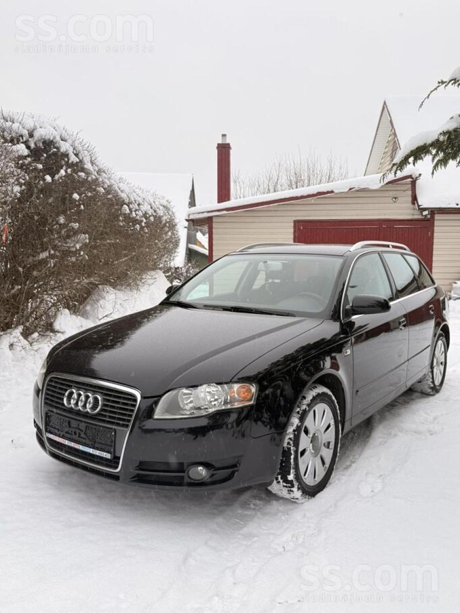 Black Audi A4 2007 in Ludza, with an engine capacity of 2.00 L and mileage of 268 thousand km for 3590 €, photo 3 on AUTOMOTO.COM.LV