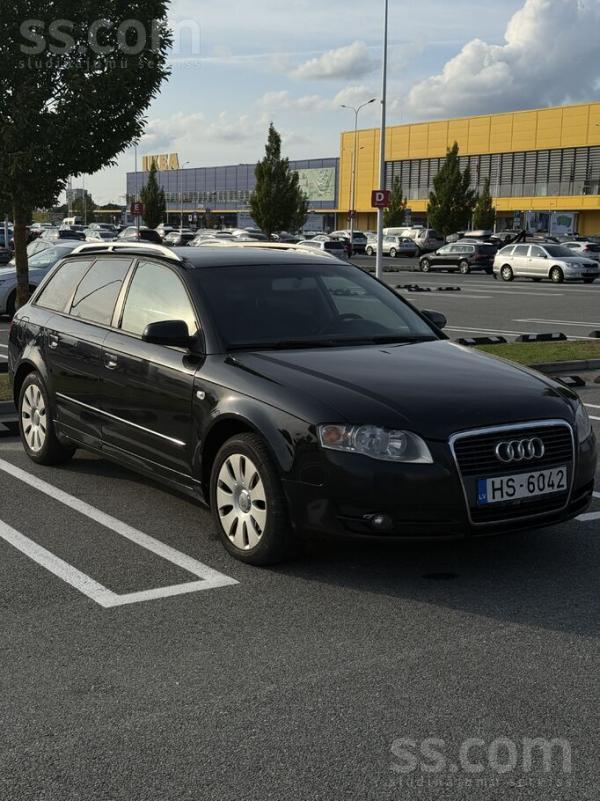 Melns Audi A4 2007 Rīga, ar dzinēja tilpumu 2.00 L un nobraukumu 359 tūkst. km par 2500 €, foto 1 vietnē AUTOMOTO.COM.LV