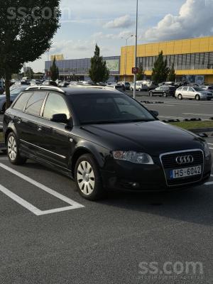 Black Audi A4 2007 in Riga, with an engine capacity of 2.00 L and mileage of 359 thousand km for 2500 €, photo  on AUTOMOTO.COM.LV