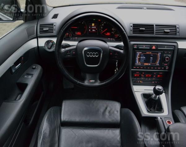 Черный Ауди А4 2007 в Елгава, объемом двигателя 2.00 л и пробегом 0 тыс. км за 4990 €, фото 8 на AUTOMOTO.COM.LV