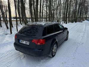 Black Audi A4 2007 in Klaipeda, with an engine capacity of 1.99 L and mileage of 294 thousand km for 1450 €, photo 5 on AUTOMOTO.COM.LV