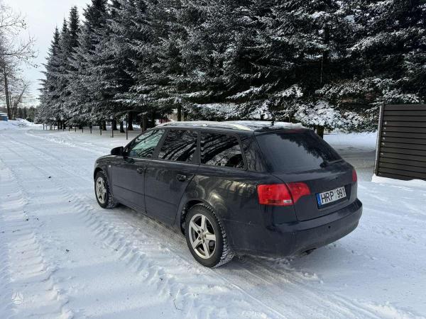 Melns Audi A4 2007 Klaipėda, ar dzinēja tilpumu 1.99 L un nobraukumu 294 tūkst. km par 1450 €, foto 6 vietnē AUTOMOTO.COM.LV