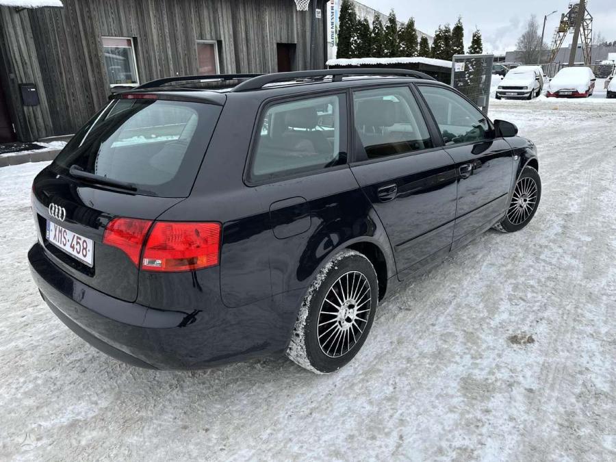 Melns Audi A4 2007 Utena, ar dzinēja tilpumu 1.90 L un nobraukumu 197 tūkst. km par 3350 €, foto 2 vietnē AUTOMOTO.COM.LV
