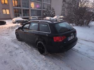 Black Audi A4 2007 in Vilnius, with an engine capacity of 2.00 L and mileage of 278 thousand km for 1100 €, photo 4 on AUTOMOTO.COM.LV