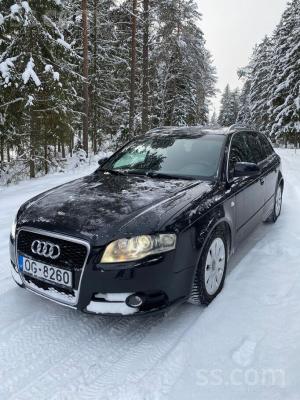 Black Audi A4 2007 in Riga, with an engine capacity of 3.00 L and mileage of 256 thousand km for 3900 €, photo  on AUTOMOTO.COM.LV