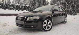 Black Audi A4 2007 in Utena, with an engine capacity of 2.00 L and mileage of 292 thousand km for 3100 €, photo  on AUTOMOTO.COM.LV
