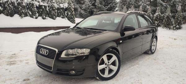 Black Audi A4 2007 in Utena, with an engine capacity of 2.00 L and mileage of 292 thousand km for 3100 €, photo 2 on AUTOMOTO.COM.LV