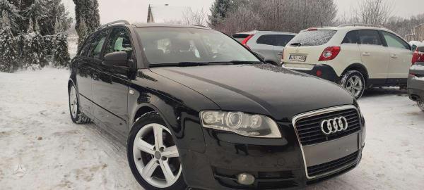 Black Audi A4 2007 in Utena, with an engine capacity of 2.00 L and mileage of 292 thousand km for 3100 €, photo 7 on AUTOMOTO.COM.LV