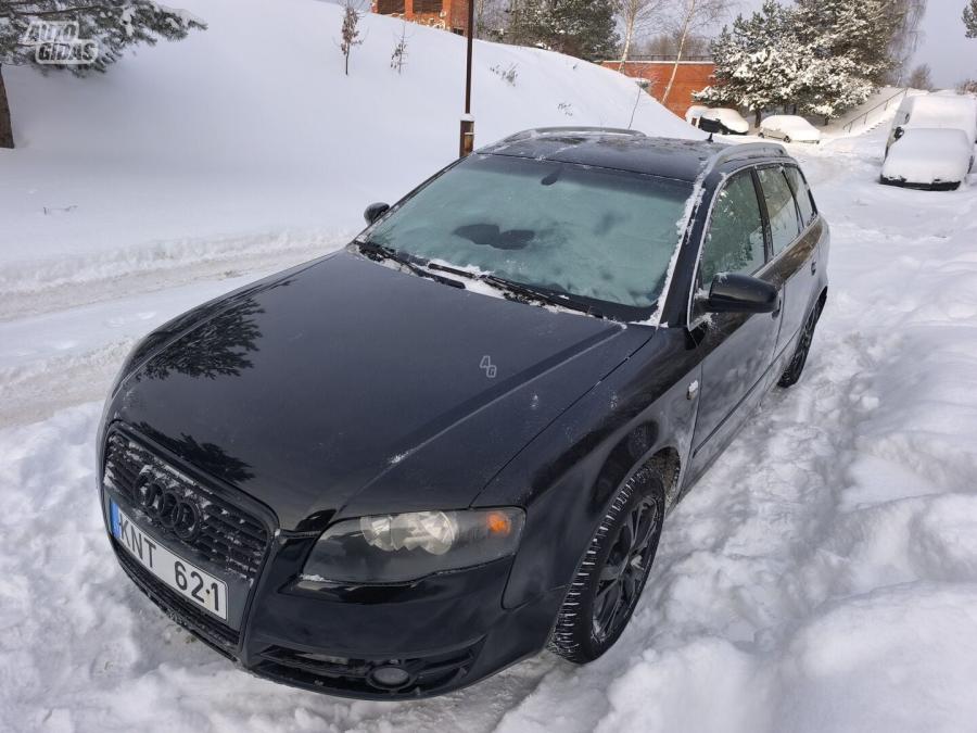 Black Audi A4 2007 in Vilnius, with an engine capacity of 2.00 L and mileage of 278 thousand km for 1000 €, photo 3 on AUTOMOTO.COM.LV