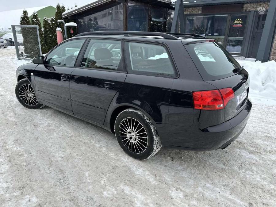 Melns Audi A4 2007 Utena, ar dzinēja tilpumu 1.90 L un nobraukumu 197 tūkst. km par 3350 €, foto 4 vietnē AUTOMOTO.COM.LV