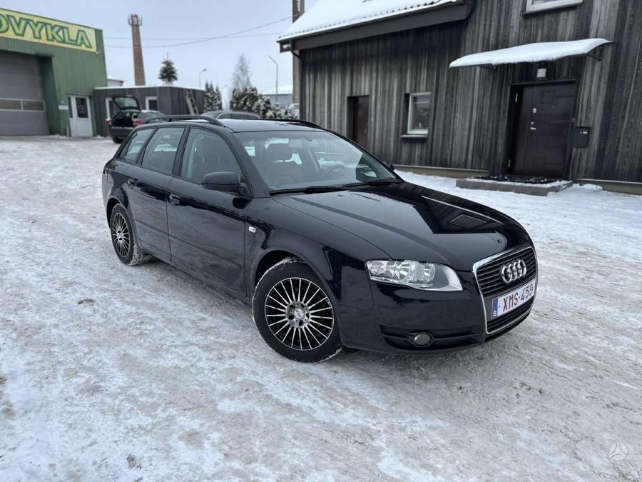 Melns Audi A4 2007 Utena, ar dzinēja tilpumu 1.90 L un nobraukumu 197 tūkst. km par 3350 €, foto 5 vietnē AUTOMOTO.COM.LV