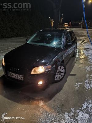Black Audi A4 2007 in Valka, with an engine capacity of 2.00 L and mileage of 384 thousand km for 2200 €, photo 3 on AUTOMOTO.COM.LV