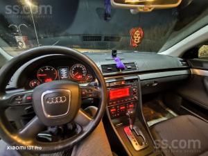 Black Audi A4 2007 in Valka, with an engine capacity of 2.00 L and mileage of 384 thousand km for 2200 €, photo 6 on AUTOMOTO.COM.LV