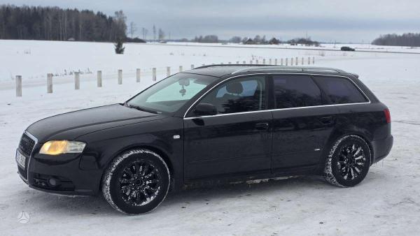 Melns Audi A4 2007 Šauļi, ar dzinēja tilpumu 1.98 L un nobraukumu 85 tūkst. km par 3300 €, foto 2 vietnē AUTOMOTO.COM.LV