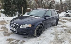 Black Audi A4 2007 in Kaunas, with an engine capacity of 1.97 L and mileage of 400 thousand km for 2650 €, photo 4 on AUTOMOTO.COM.LV