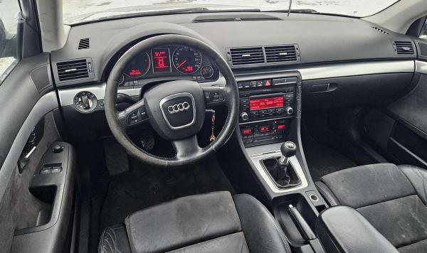 Black Audi A4 2007 in Kaunas, with an engine capacity of 1.97 L and mileage of 400 thousand km for 2650 €, photo 9 on AUTOMOTO.COM.LV