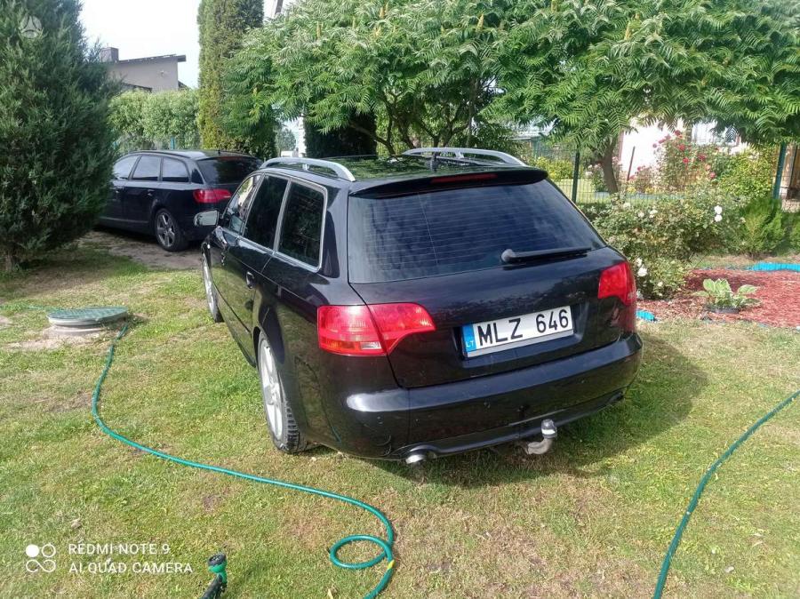 Black Audi A4 2007 in Marijampole, with an engine capacity of 2.70 L and mileage of 240 thousand km for 3700 €, photo 6 on AUTOMOTO.COM.LV