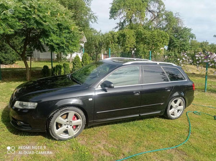 Black Audi A4 2007 in Marijampole, with an engine capacity of 2.70 L and mileage of 240 thousand km for 3700 €, photo 9 on AUTOMOTO.COM.LV