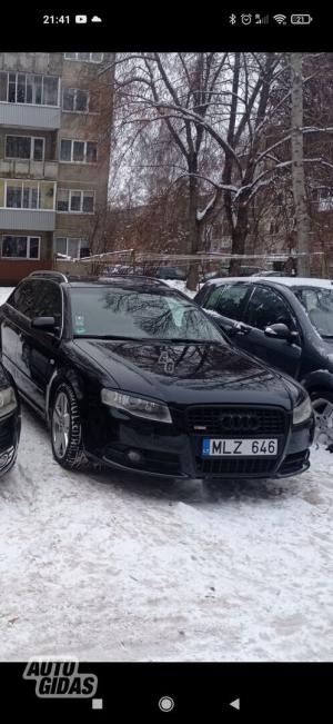 Melns Audi A4 2007 Marijampole, ar dzinēja tilpumu 2.70 L un nobraukumu 240 tūkst. km par 3700 €, foto  vietnē AUTOMOTO.COM.LV